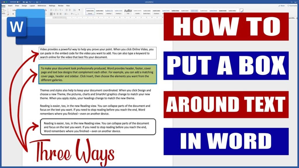 Add Border Around Text in Outlook [Highlight Texts Quickly] - mastert ...